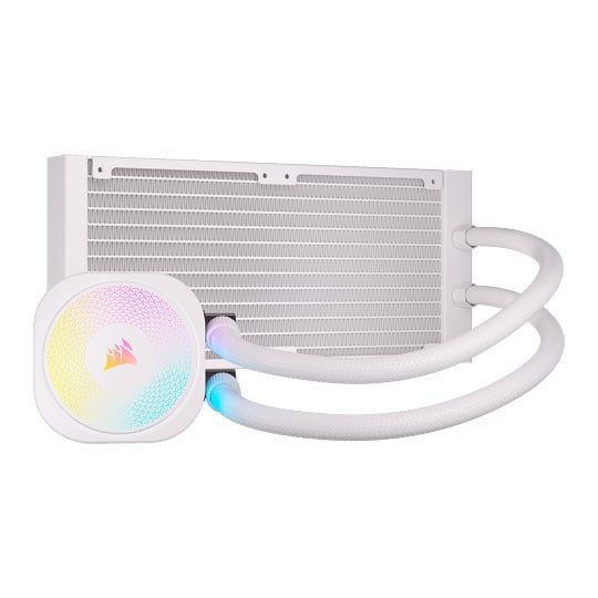 Corsair iCUE LINK TITAN 240 RX RGB White 240mm Intel/AMD CPU Liquid ...