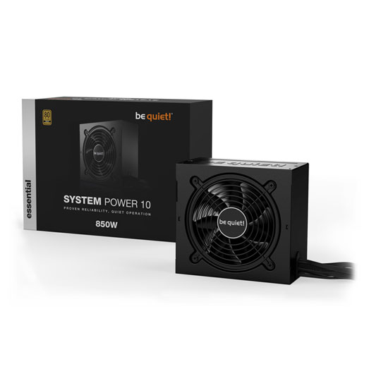be quiet! System Power 10 850W 80+ Gold Wired Open Box Power Supply ...