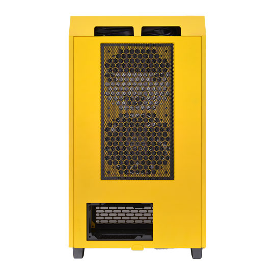 Thermaltake The Tower 200 Bumblebee Mini-ITX PC Gaming Case + LCD Panel ...