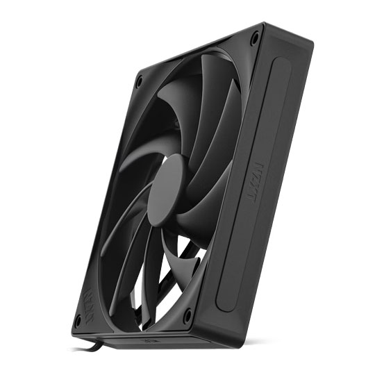 NZXT F140Q V2 Black Quiet Airflow Single 140mm PWM Fan LN149837 - RF ...