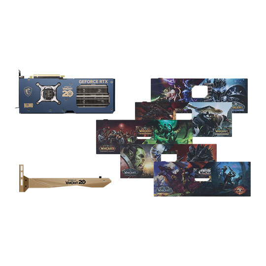 MSI NVIDIA GeForce RTX 4070 SUPER 12G GAMING SLIM World of Warcraft ...