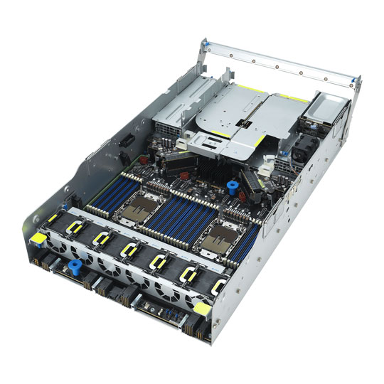 ASUS ESC N8-E11V Dual Intel Xeon 10-Bay SATA/SAS 7U GPU Server LN150529 ...