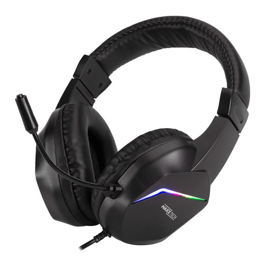 Maxx Tech MX40 LED Multiplatform Gaming Headset LN150716 - MXT-MX40 ...