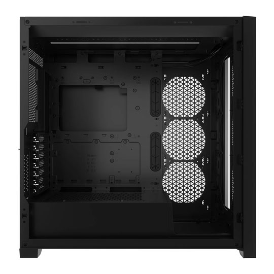 Corsair 5000D Airflow Black Chassis + RM850 PSU + H150i Capellix XT AIO ...