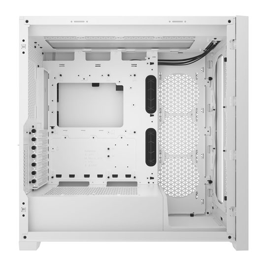 Corsair 5000D Airflow White Chassis + RM850 PSU + H150i Capellix XT AIO ...