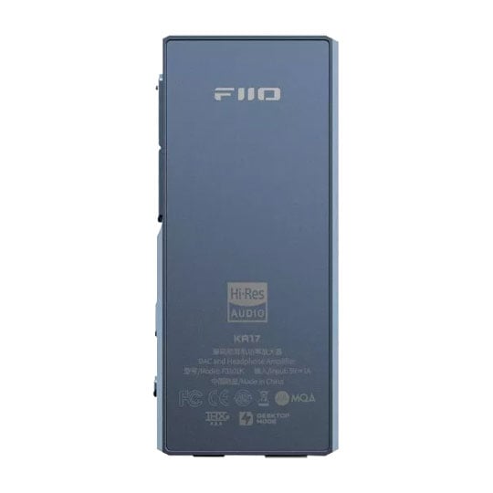 FiiO KA17 High End Dongle Amplifier with Dual ES9069 DACs - Blue ...
