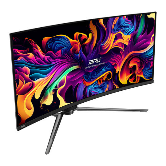 MSI MPG 341CQPX QD-OLED 34" 240Hz Curved AdaptiveSync HDR OLED ...