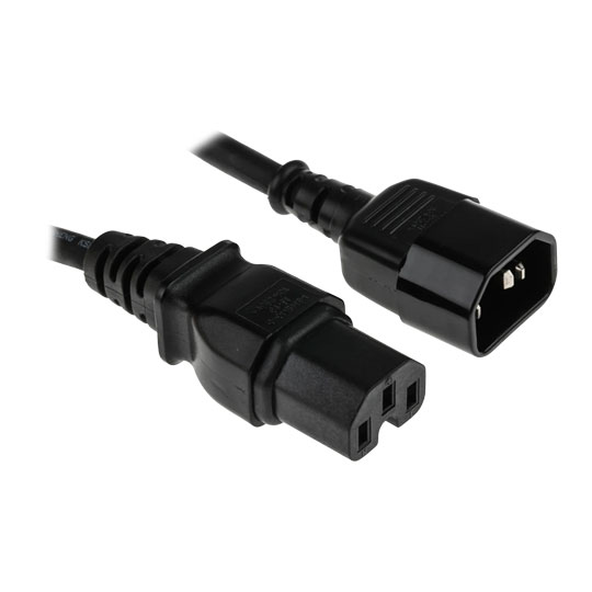 Xclio 3m IEC C14 Plug to IEC C15 Power Cable LN151793 - 123-0953 | SCAN UK