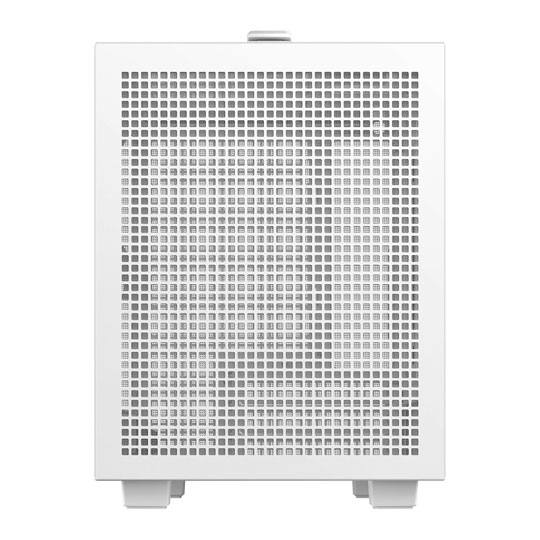 DeepCool CH160 Tempered Glass White SFF MiniITX Gaming Case LN152112 ...