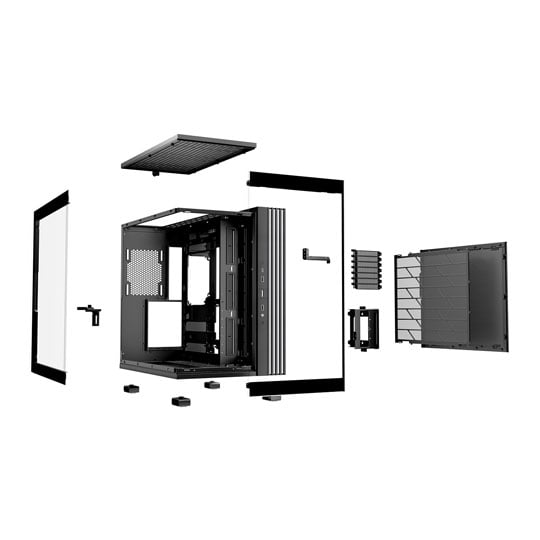 be quiet! Light Base 600 DX Windowed ARGB Black PC Gaming Case LN152179 ...