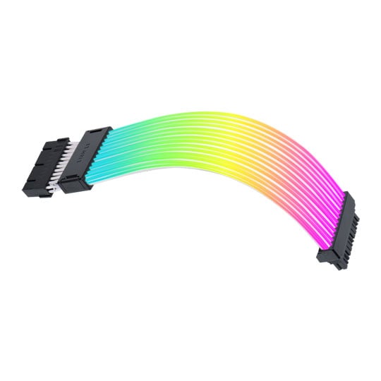 Lian Li Strimer Wireless 24-pin ATX Motherboard ARGB Extension Cable ...