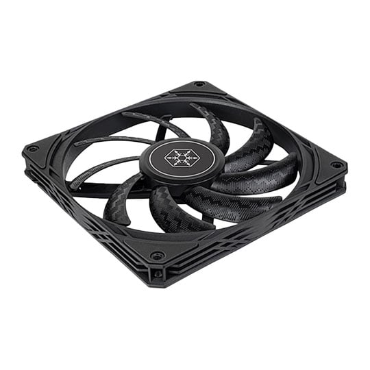 SilverStone Air Slimmer 140mm 1 Black PWM Fan Standalone Pack LN152348 ...