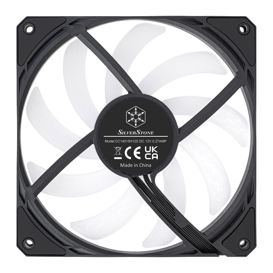 SilverStone Air Slimmer 140mm 1 ARGB PWM Fan Standalone Pack LN152349 ...