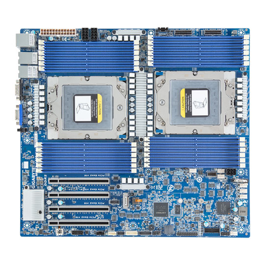 Refurbished Gigabyte AMD MZ73-LM0 ATX Server Motherboard LN152418 ...