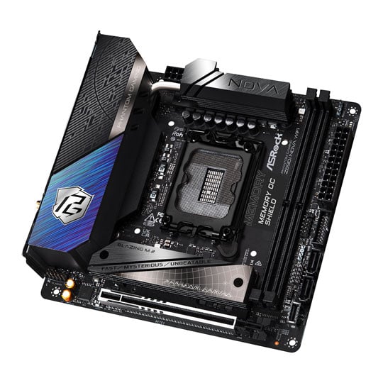 ASRock Z890I NOVA WiFi DDR5 PCIe 5.0 mITX Motherboard LN152517 - 90 ...