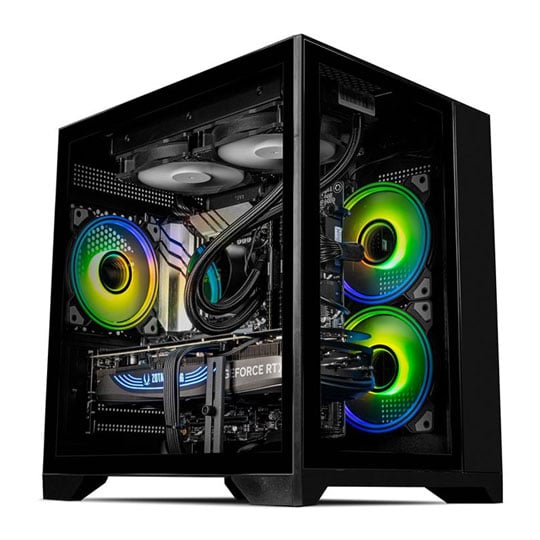 Gaming PC with NVIDIA GeForce RTX 4080 SUPER and AMD Ryzen 7 9800X3D ...