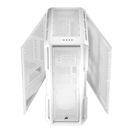 Corsair 5000T White Tempered Glass Mid-Tower ATX PC Case LN152952 - CC ...