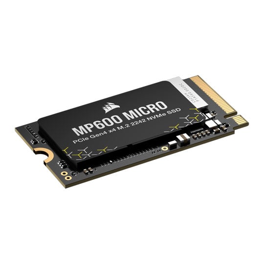 CORSAIR MP600 MICRO 2TB M.2 (2242) PCIe Gen 4 NVMe SSD/Solid State ...