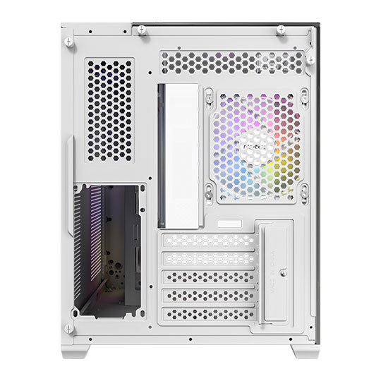 Antec CX600M Trio ARGB Mini Tower microATX Tempered Glass White PC ...