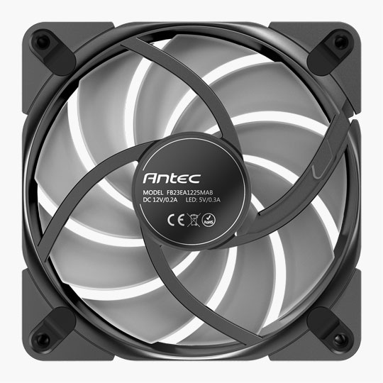 Antec Tranquil ARGB 120mm PWM Case Fan Black 3PK with ARGB/PWM Hub ... Antec Tranquil ARGB 120mm PWM Case Fan Black 3PK with ARGB/PWM Hub ...