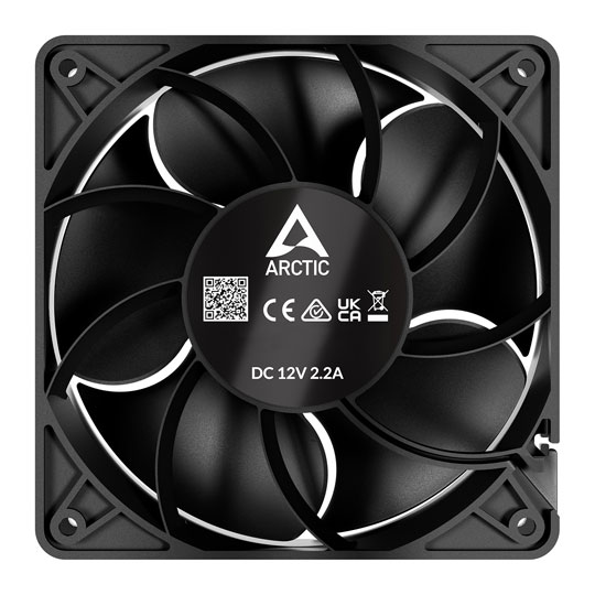 Arctic 120mm S12038-4K Airflow/Pressure Optimised Server Fan - Single ...