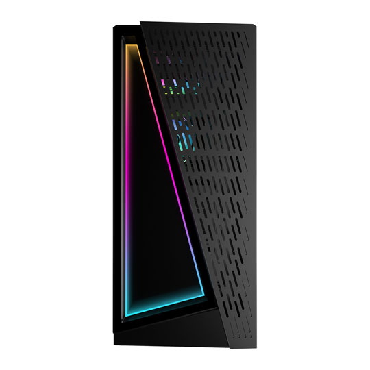 GameMax Prism Black Mid Tower Tempered Glass PC Gaming Case LN153789 ...