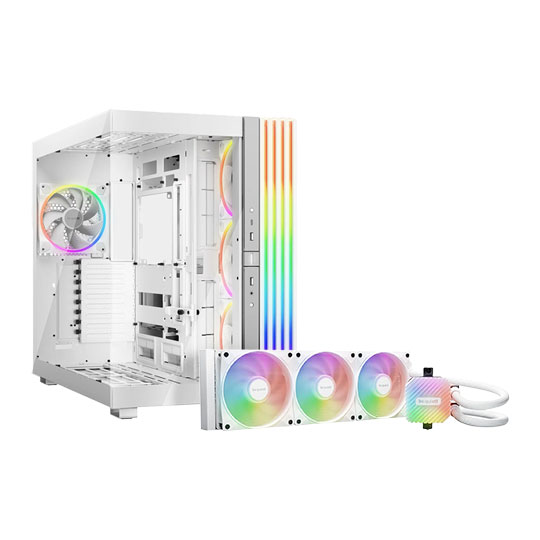 be quiet! Pure Base 900 FX White Chassis + be Quiet Light Loop 360mm AIO Bundle LN153842 - BGW72 ...