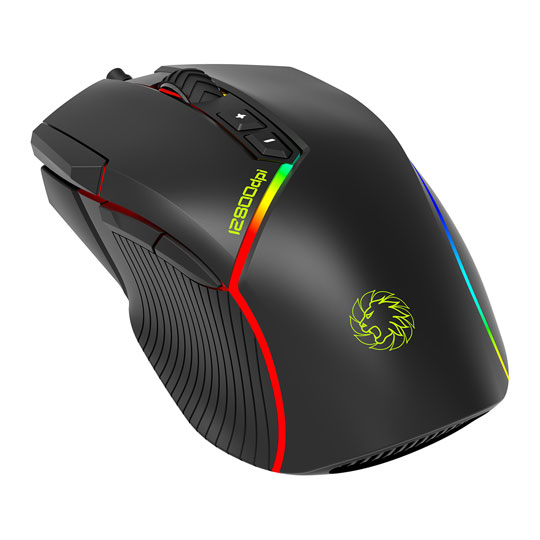 GameMax Pulse 4-in-1 Pro RGB Keyboard Mouse Headset and Mouse Pad Combo ...