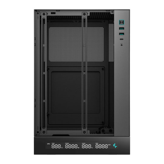 Refurbished - Open Box DeepCool CH170 Digital Black SFF MiniITX PC ...