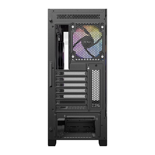 Antec CX700 ARGB ATX Mid Tower Tempered Glass Black PC Gaming Case ...