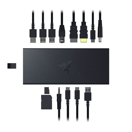 Razer USB 4 Dock Black 14 Port Docking Station LN155628 - RC21-02280100 ...