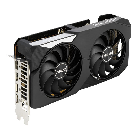 Refurbished ASUS AMD Radeon RX 6600 DUAL 8GB Graphics Card LN155822 ...