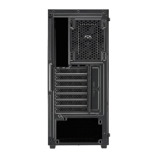 FSP CMT195A ARGB Tempered Glass Mid Tower Case with 4x 120mm ARGB Fans ...