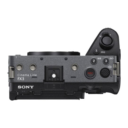 Sony FX3a Full-Frame Cinema Line Mirrorless Camera LN160401 - ILMEFX3AB ...