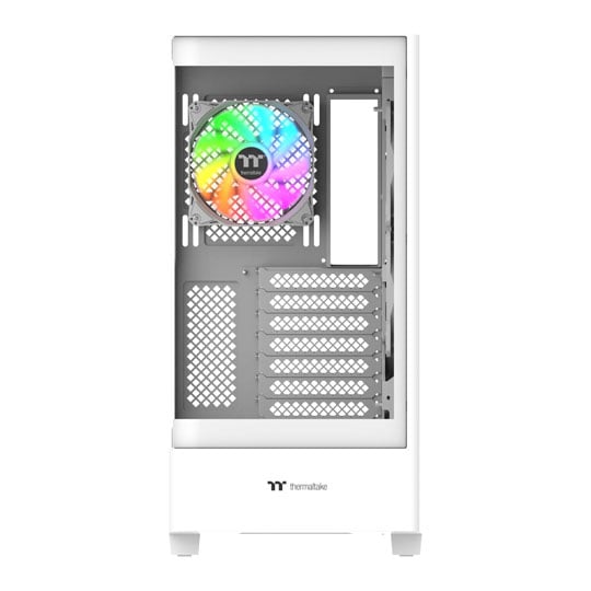 Thermaltake View 290 TG ARGB Snow Mid Tower Tempered Glass Gaming Case ...