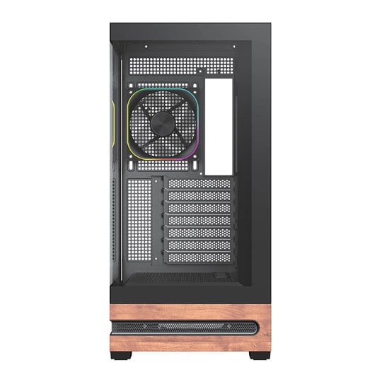 VIDA Elegance Black Tempered Glass Mid Tower PC Gaming Case LN162006 ...