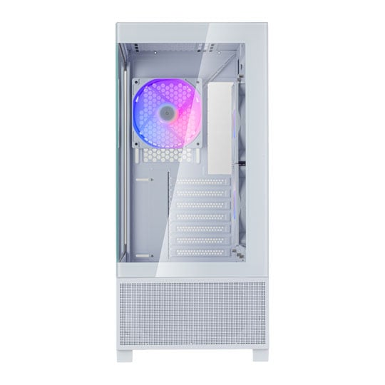 SilverStone Lucid 05 Tempered Glass White Mid Tower PC Gaming Case ...