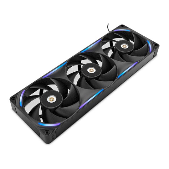 NZXT F360X RGB 360mm PWM Single-Frame Fan Black LN163903 - RF-U36PN-B1 ...