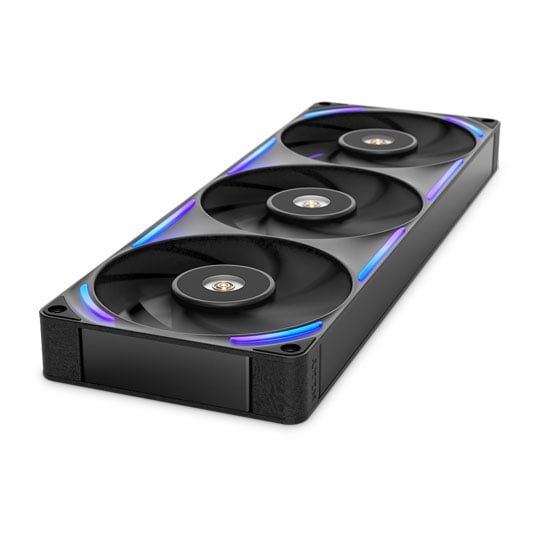 NZXT F360X RGB 360mm PWM Single-Frame Fan Black LN163903 - RF-U36PN-B1 ...