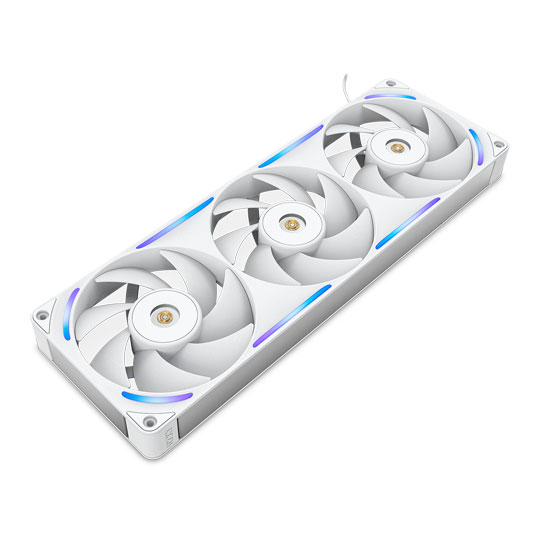 NZXT F360X RGB 360mm PWM Single-Frame Fan White LN163904 - RF-U36PN-W1 ...