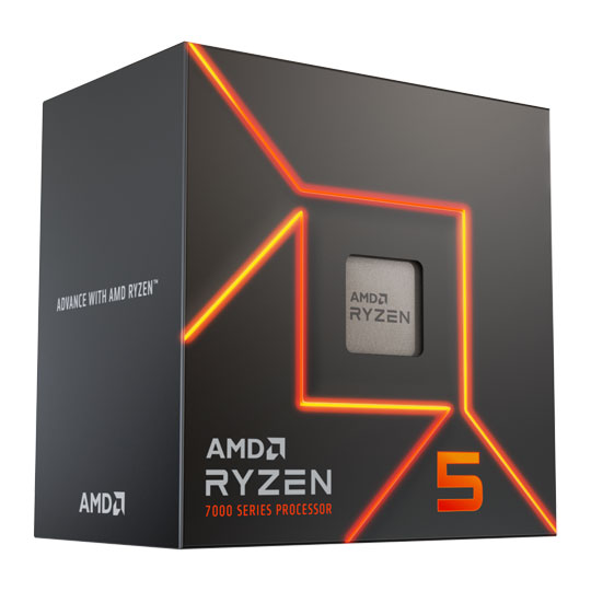 AMD Ryzen 5 7400 6 Core AM5 CPU/Processor LN163914 - 100-100001900BOX ...
