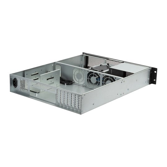 Silverstone 2U Rackmount Server Case with Dual 5.25" Support LN164105 ...
