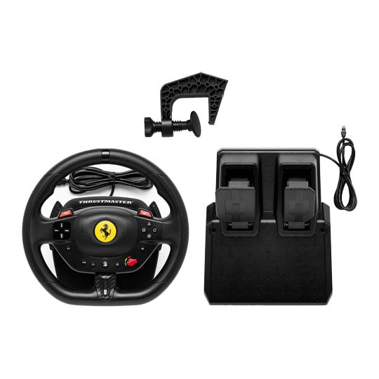 Open Box Thrustmaster T98 Ferrari 296 GTB Racing Wheel and Pedal Set ...