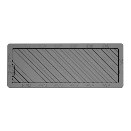 CiT PWM ARGB 6 Port Hub With SATA Power and Remote LN165458 ...