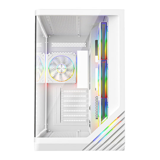 Powercool Venus White Tempered Glass Mid Tower Gaming Case LN165634 ...