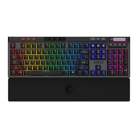 Refurbished - Open Box MSI STRIKE PRO Wireless RGB Mechanical Gaming ...