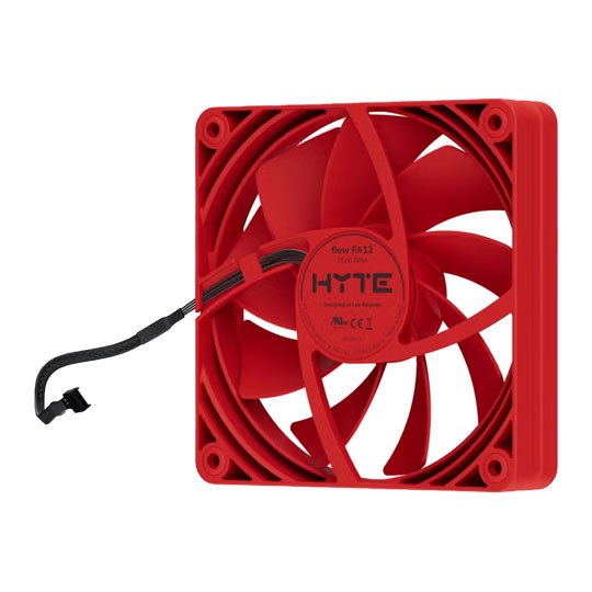 HYTE FA12 120mm PWM Fan 4 Pack Wild Cherry LN165985 - FAN-HYTE-FA12-RR ...