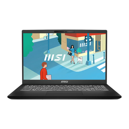 Refurbished MSI Modern 15 H C13M-275UK 15.6" FullHD 60Hz Black Intel ...