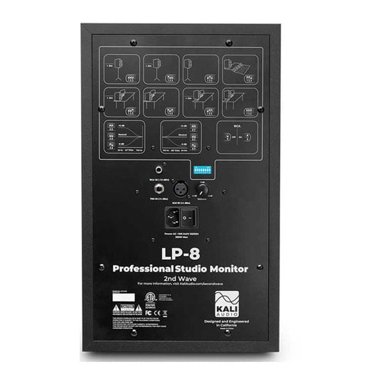 (Open Box) Kali Audio Project Lone Pine Studio Monitor LP-8 v2 (Black ...