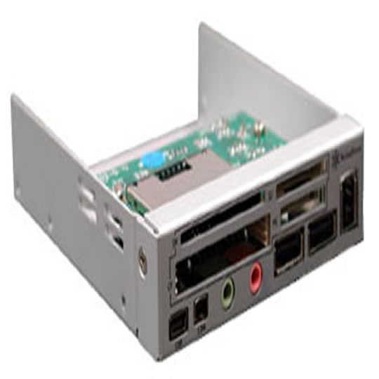 Silverstone Silver Card Reader LN15654 - SST-FP34S | SCAN UK